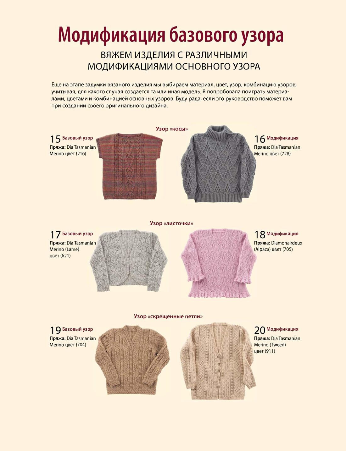 KNT322 Russian Knitting Patterns Elegant Knitting, Russian PDF Pattern ...