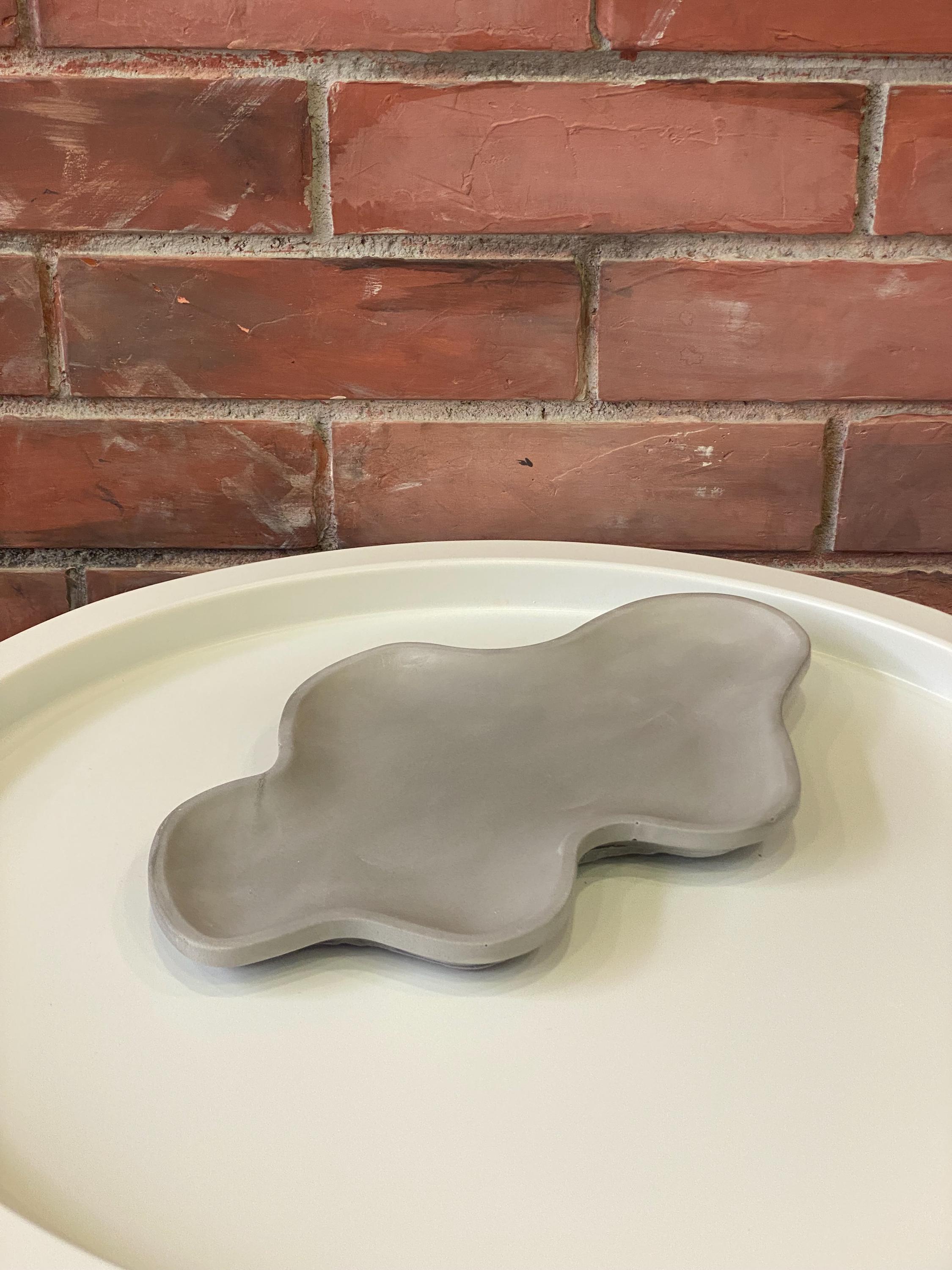 Wavy Ceramic Tray, Irregular Plate, Catch All Tray, Jewelry Display ...