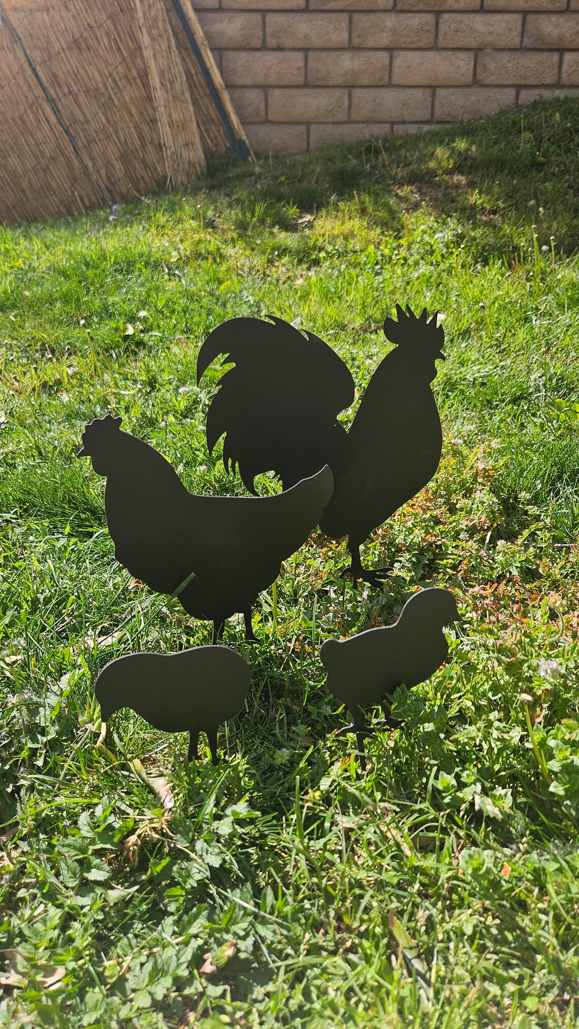Chick Metal Garden Marker - Hen - Chicken - Rooster - Bird - Easter ...