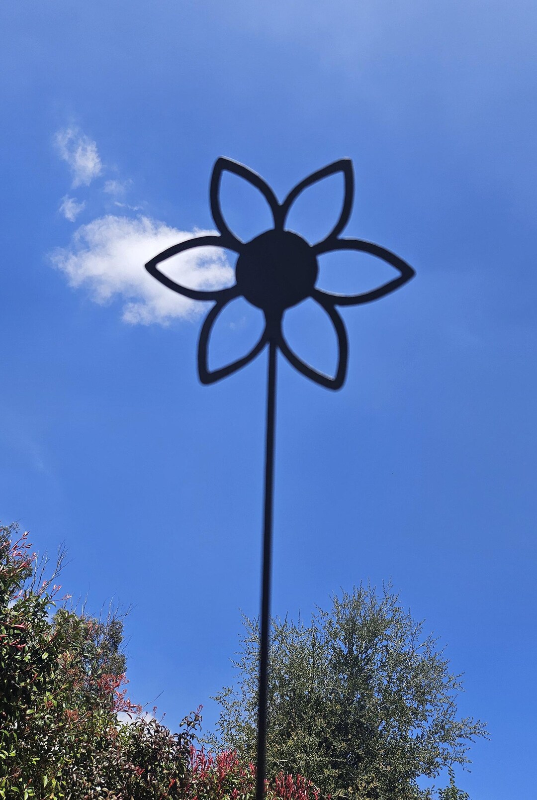 Daisy Metal Garden Decor - Stake Marker - Flower - Flowers - Floral ...