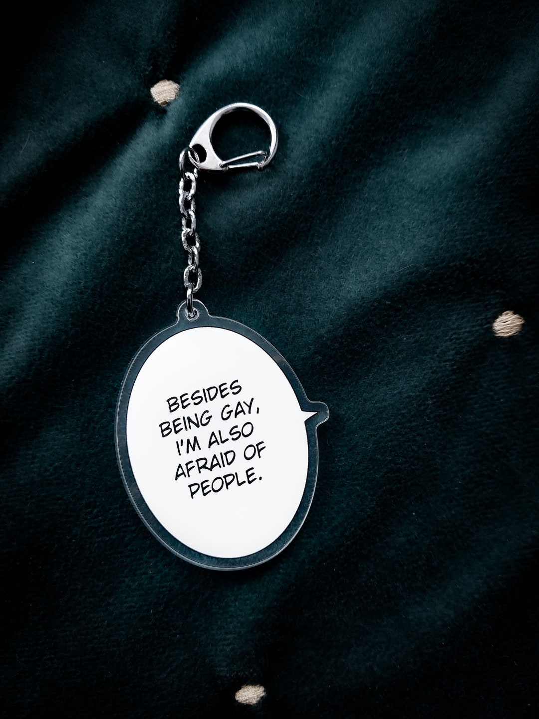 BL Manhwa Manga Epoxy Keychain Double-sided Perfect for Boys Love Fans ...