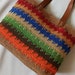 Colorful Paper Yarn Beach Bag,summer Straw Waave Tote Bag,hand Woven ...