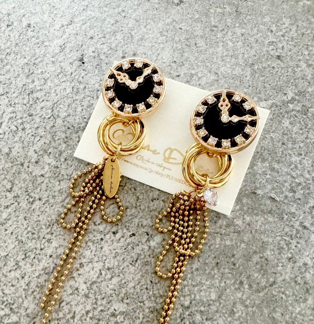 Clock Face Style, Swaying, Swaying, Earrings, Möbius Ball, Watch ...