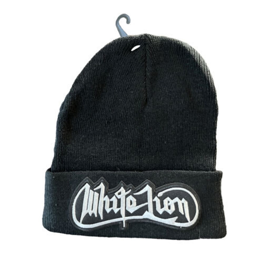 WHITE LION Beanie Metal Band Warm Hat Winter Skull Cap Rock - Etsy