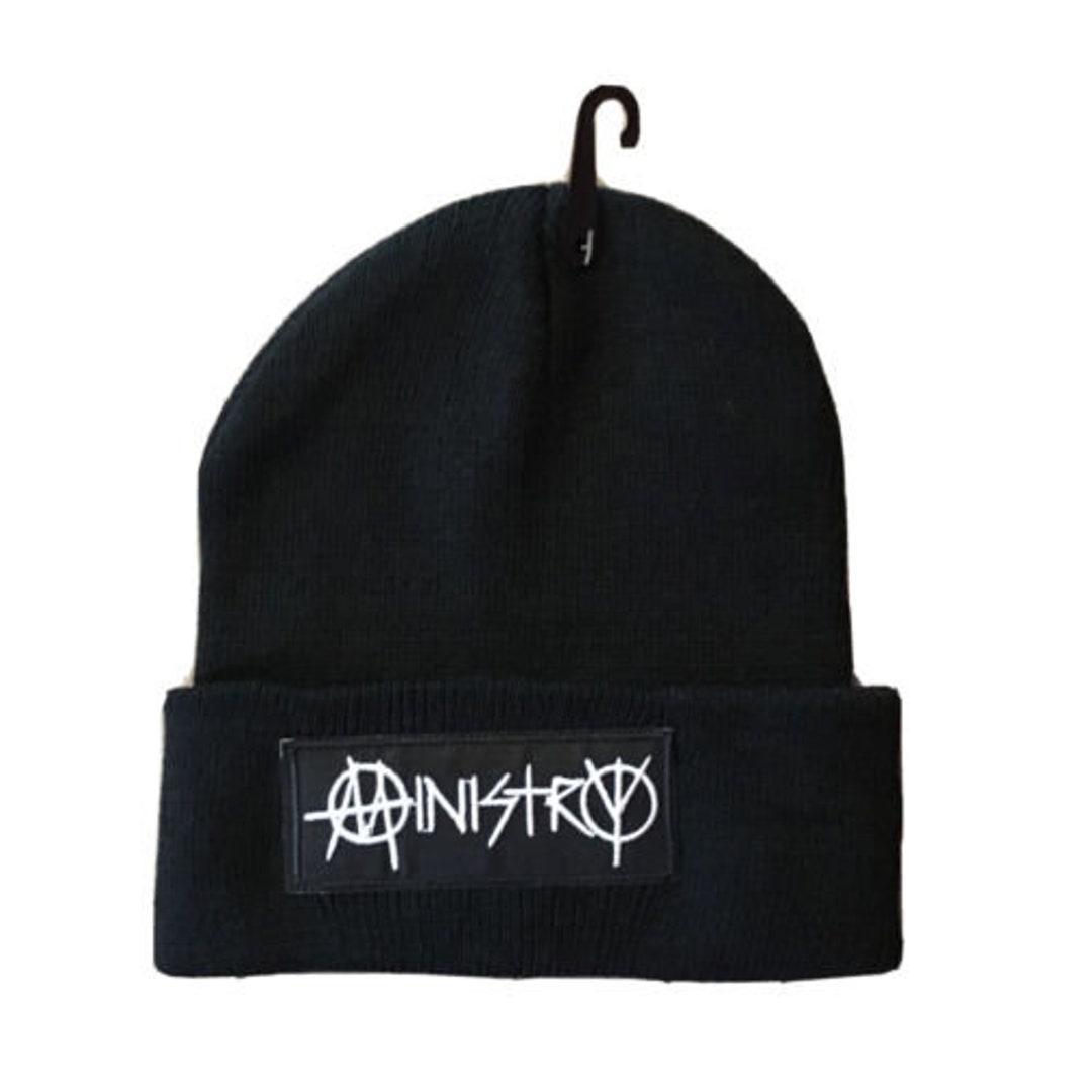 Ministry Beanie Rock N Roll Band Hat Winter Skull Cap Metal - Etsy