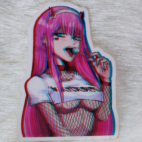 Zero Two Stickers - Etsy