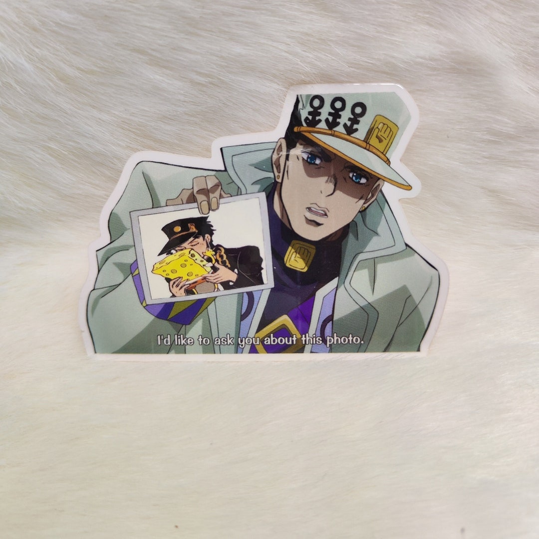 Jojos Bizzare Adventure Meme Anime Sticker - Etsy
