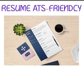 Resume Template ATS Friendly Pre-formatted Google Sheets to PDF - Etsy