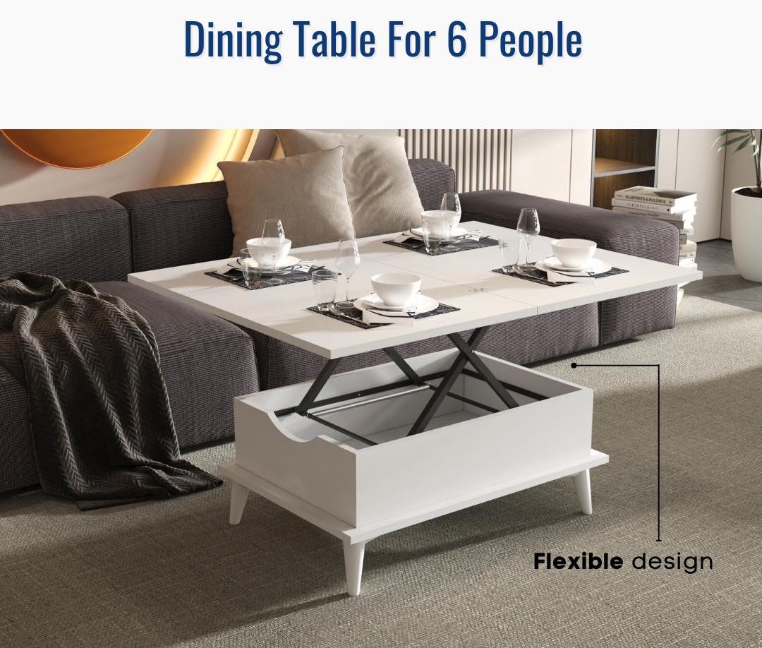 Extendable Coffee Table, Coffee to Dining Table, Lift Top Coffee Table ...