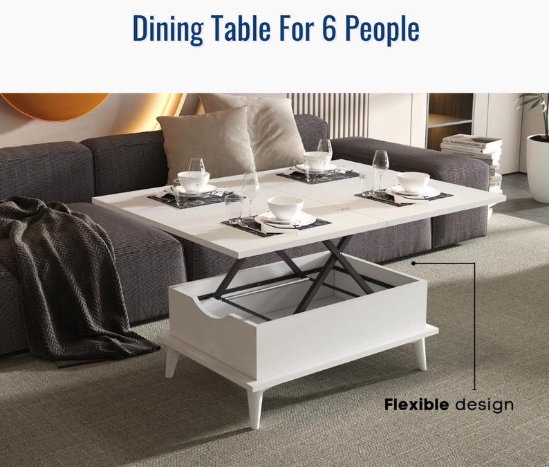 Extendable Coffee Table, Coffee to Dining Table, Lift Top Coffee Table ...