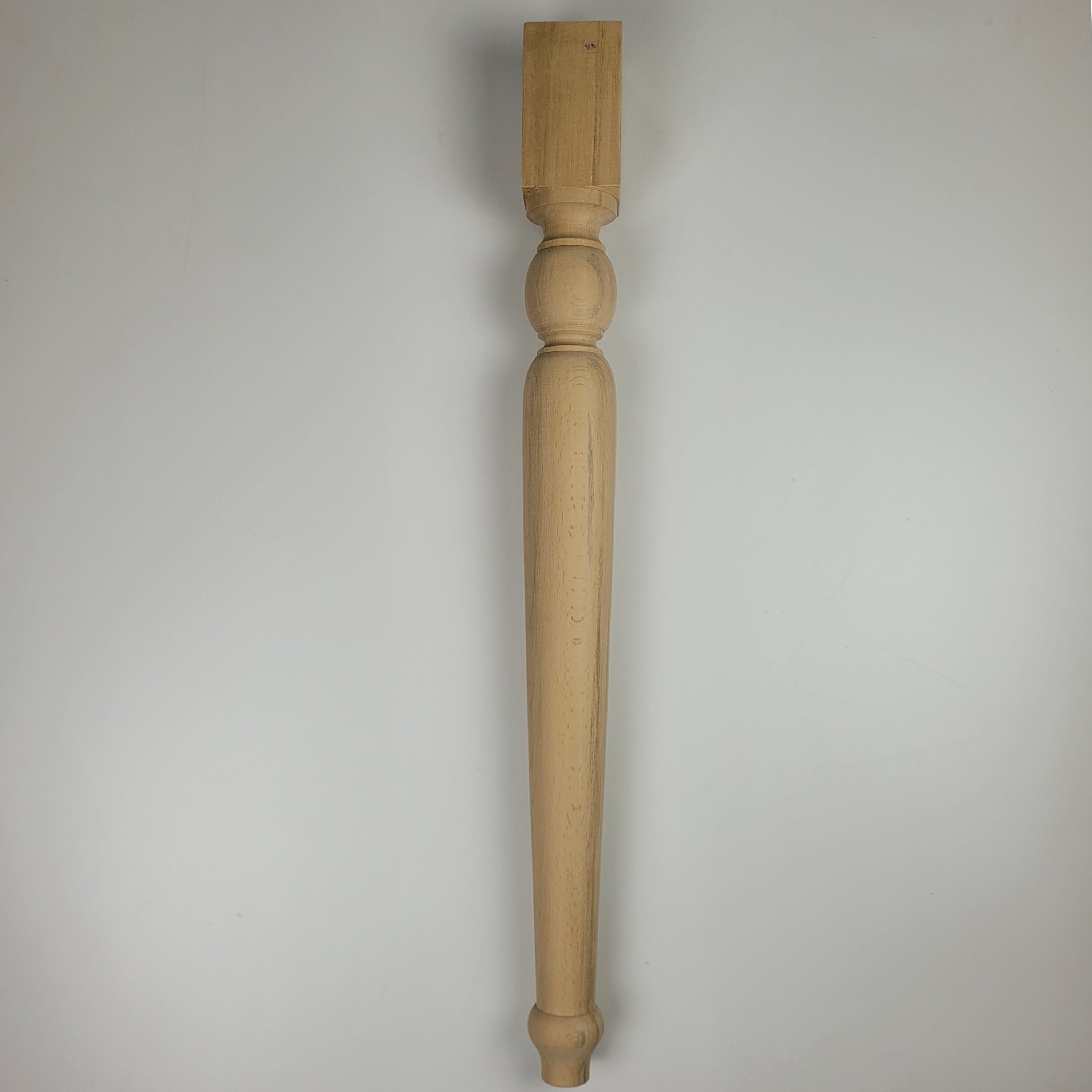 Set of 4 Wooden Table Legs, Desk Legs, Dining Table Legs, Turned Wood ...