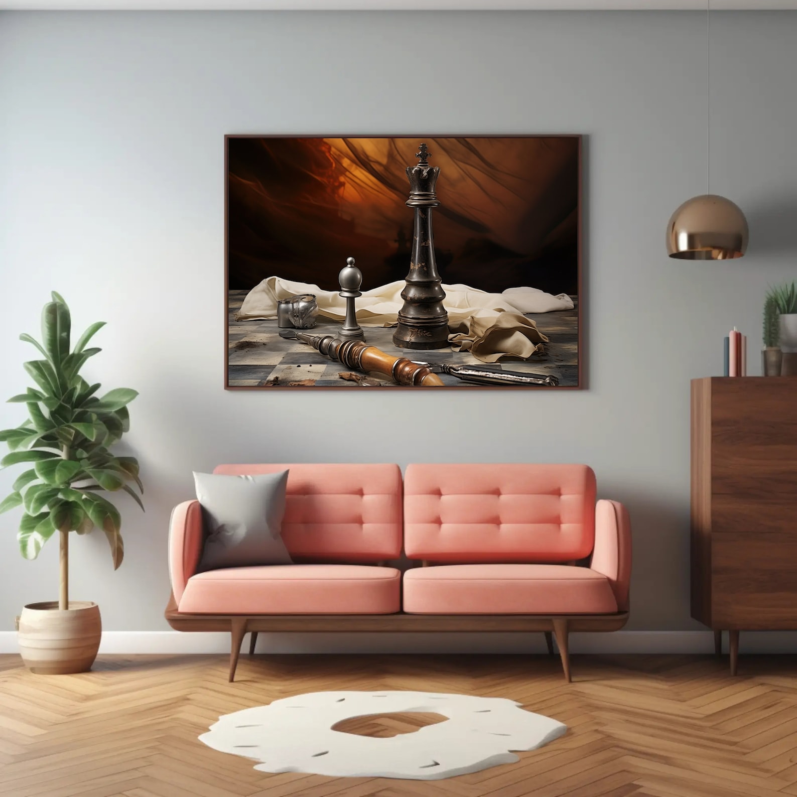 Checkmate Art | Black King | Chess | Battle of Wits | Board Game ...