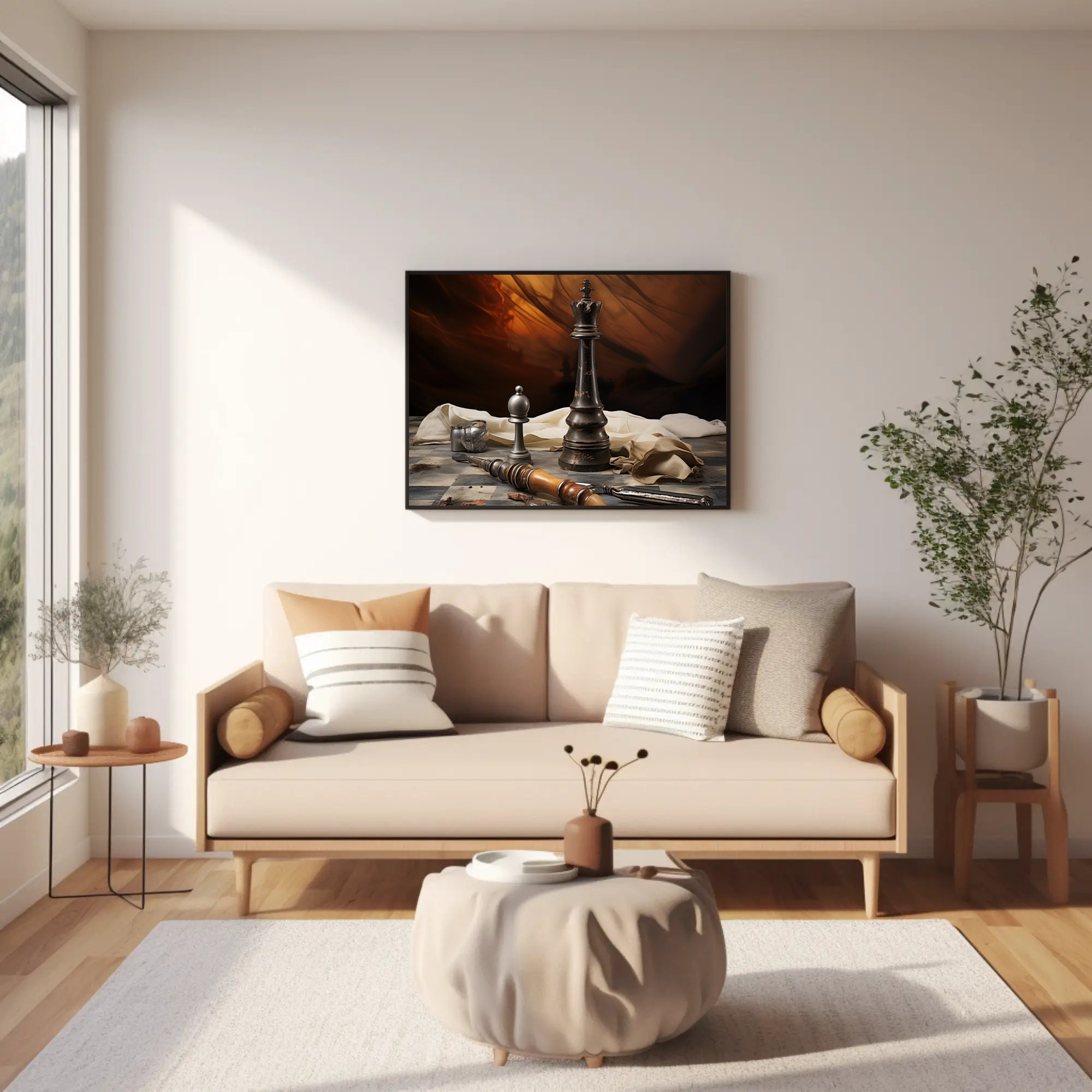 Checkmate Art | Black King | Chess | Battle of Wits | Board Game ...