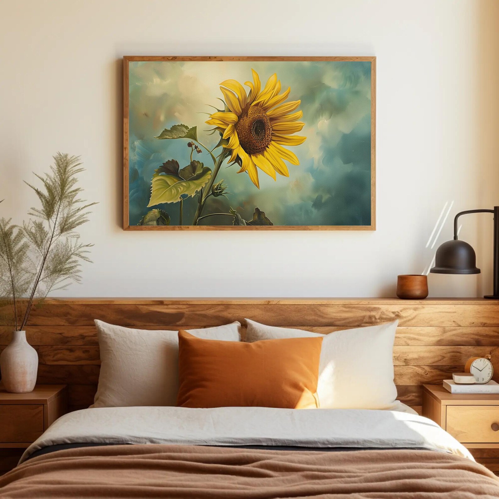 Sunflower Art | Sunflowers Poster | Flower Painting | Flowers ...