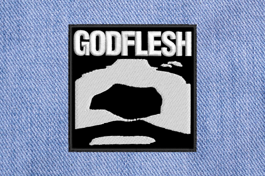 Godflesh, Embroidered Sew on Patch. - Etsy