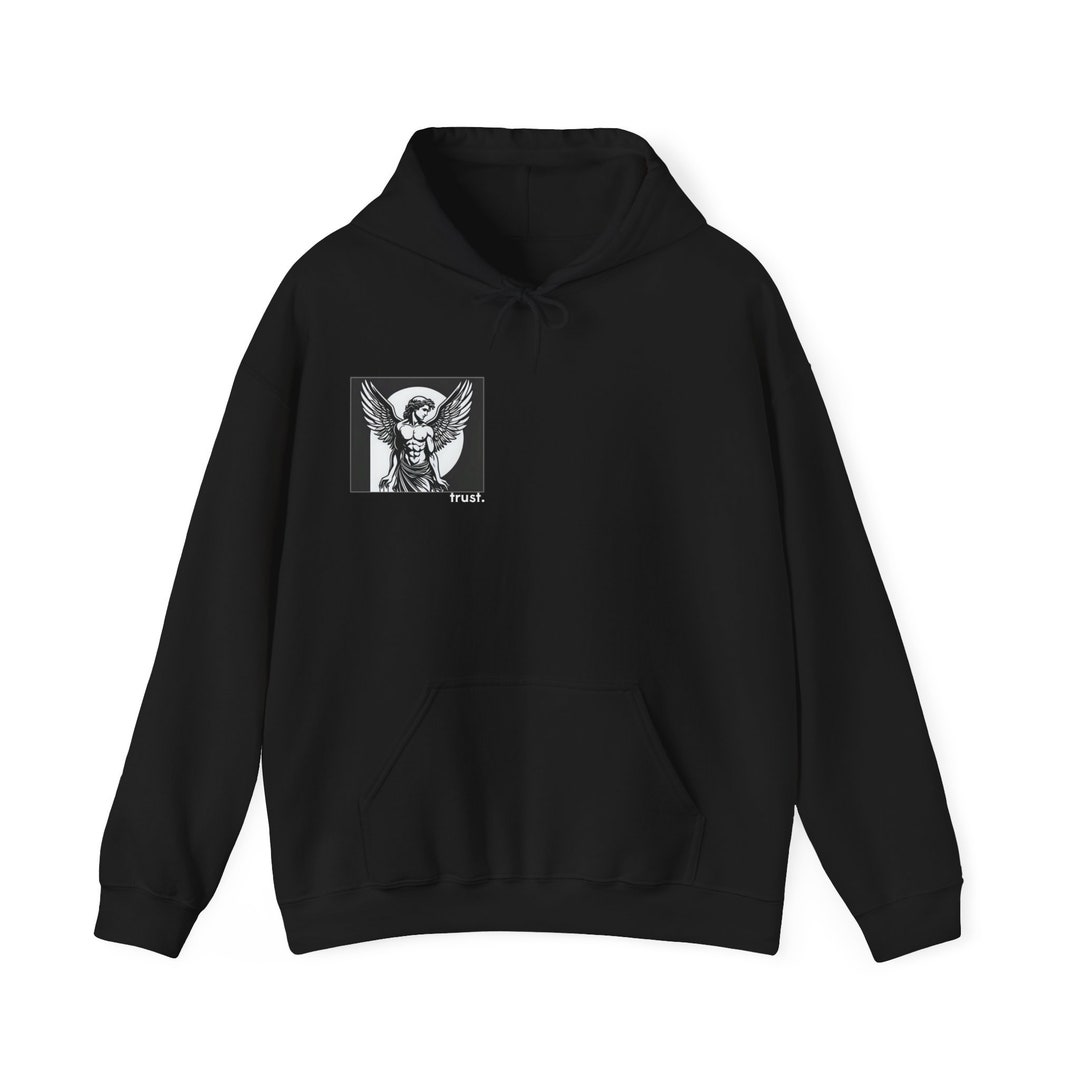 Greek Mythology Art Design Hoodie - "trust." - Etsy