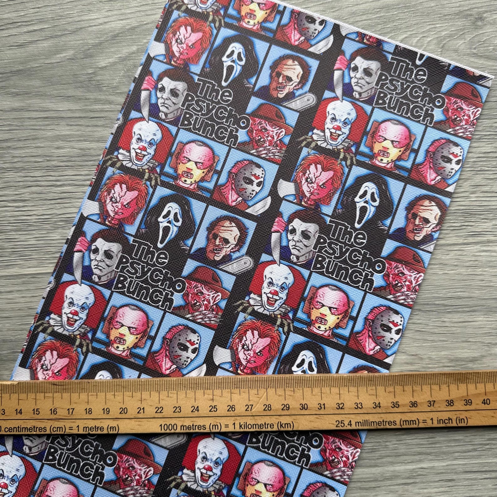 Michael Myers Scream Ghostface Pennywise Freddy Horror Halloween Faux ...