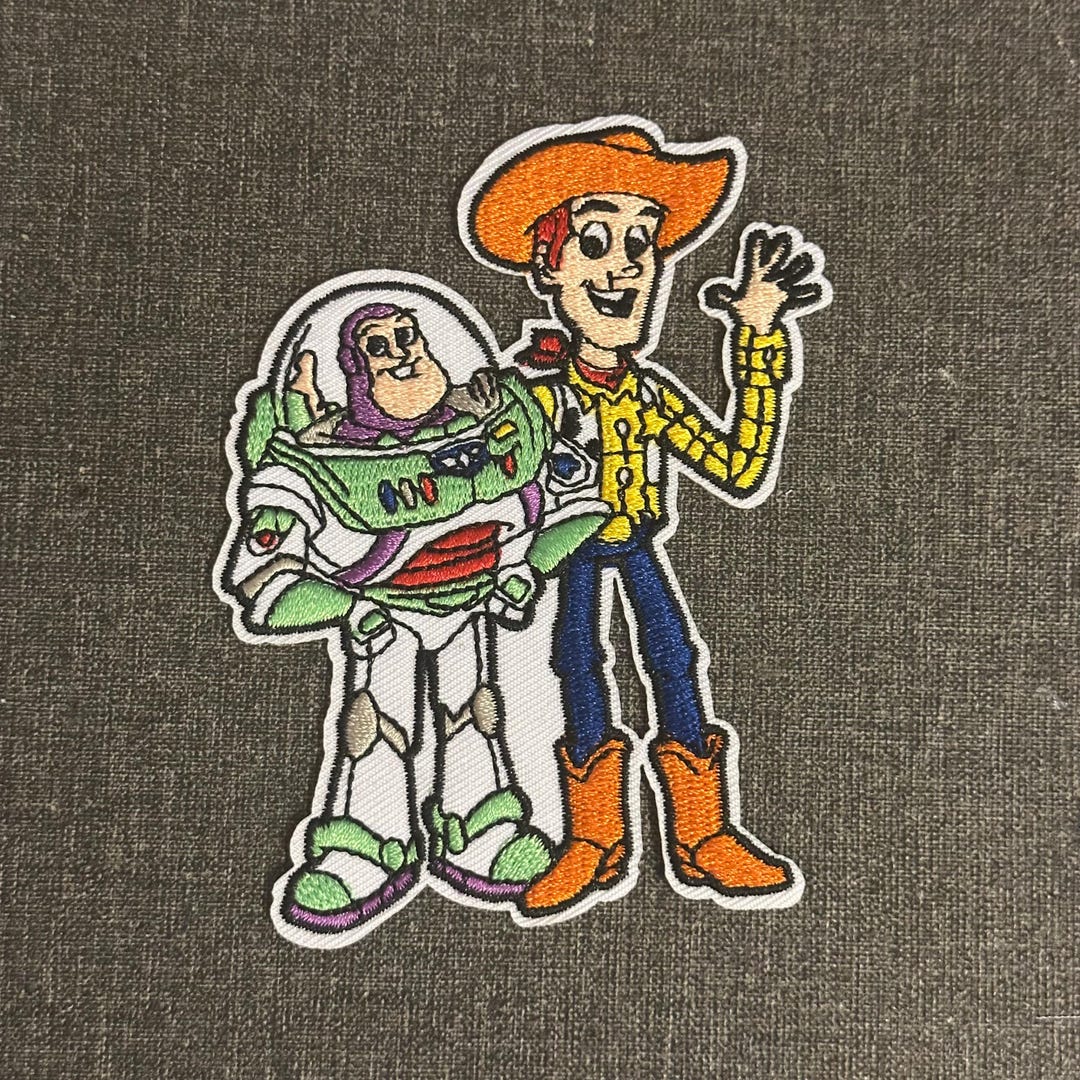 Toy Story Character Embroidered Applique Patch Iron on Sew on ...