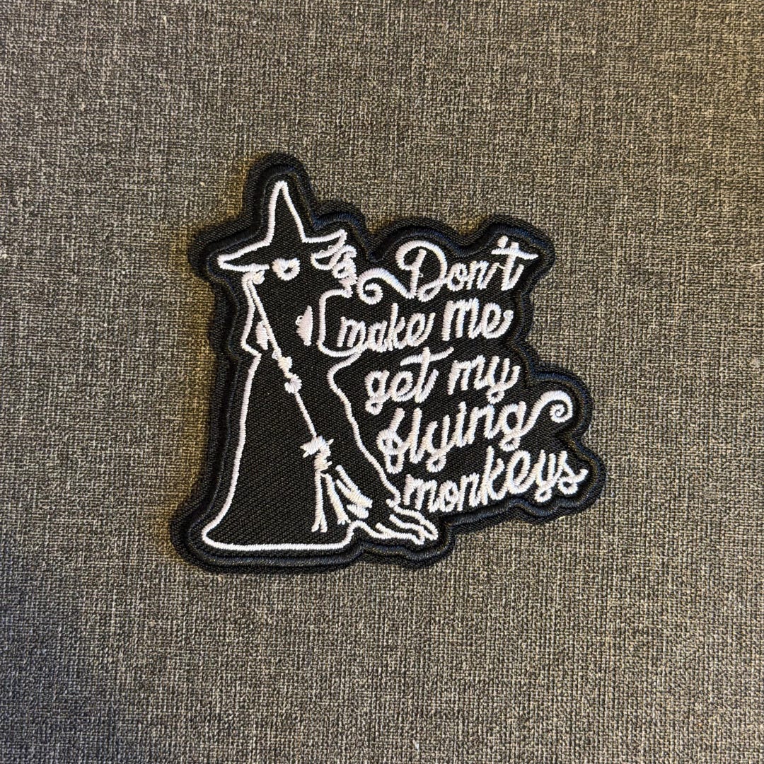 Wicked Musical Embroidered Embroidery Applique Patch - Iron Sew On - Etsy