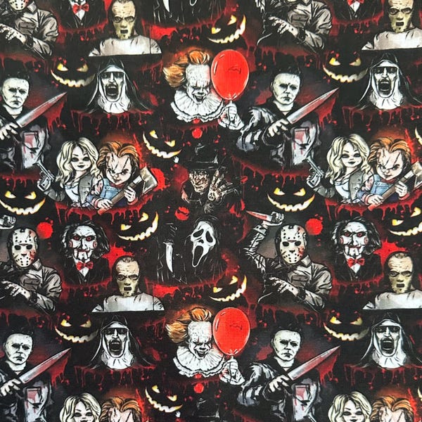 Horror Fabric - Etsy Canada