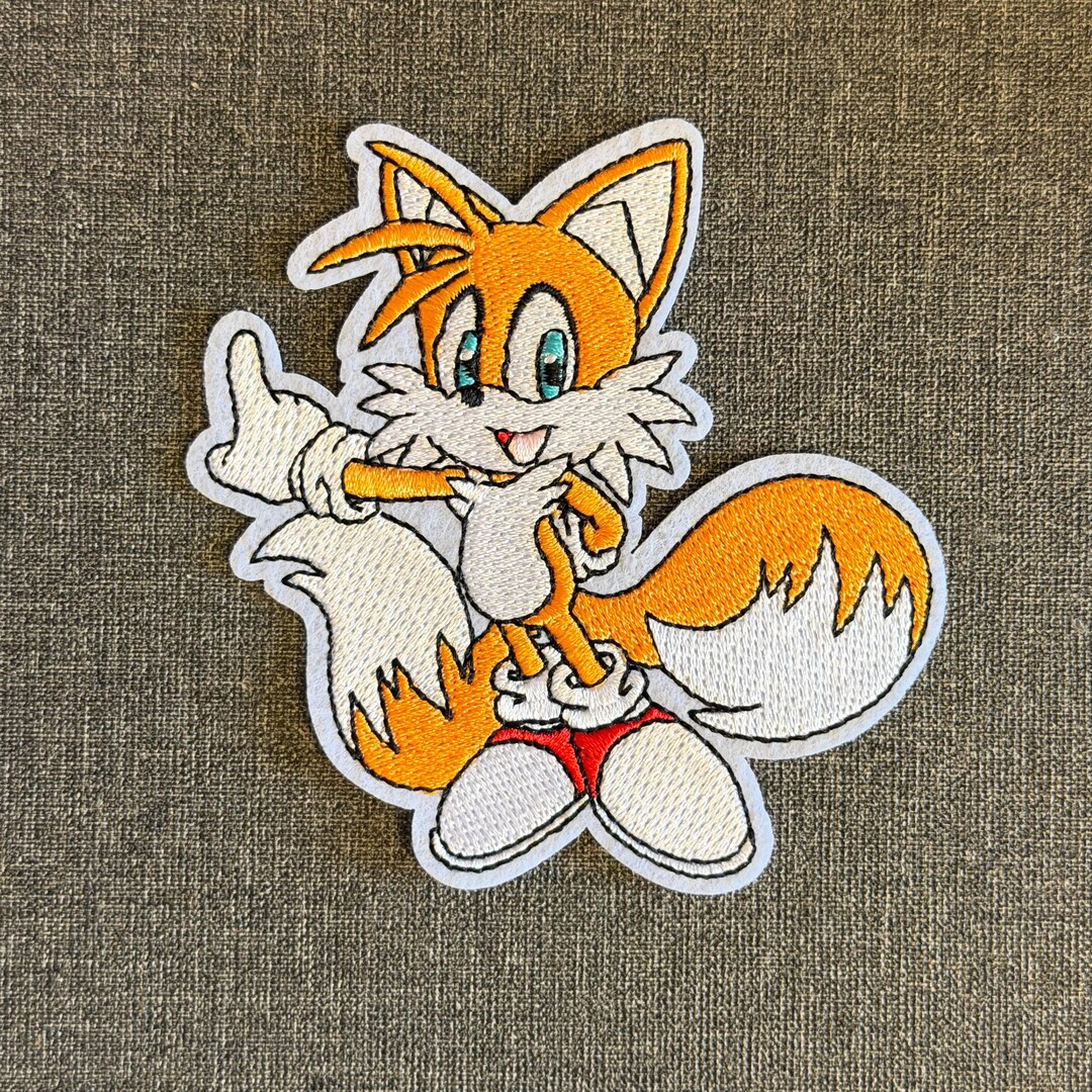 Sonic the Hedgehog Character Embroidered Applique Patch Iron on Sew on ...
