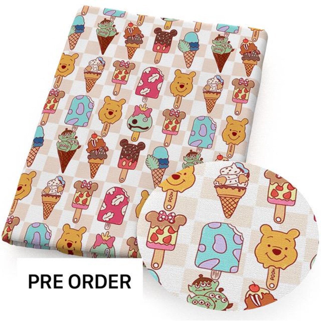 PRE ORDER - Character Ice Cream Winnie the Pooh Alien Mickey Monsters ...