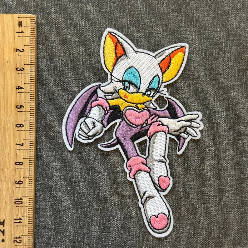 Sonic the Hedgehog Character Embroidered Applique Patch Iron on Sew on ...