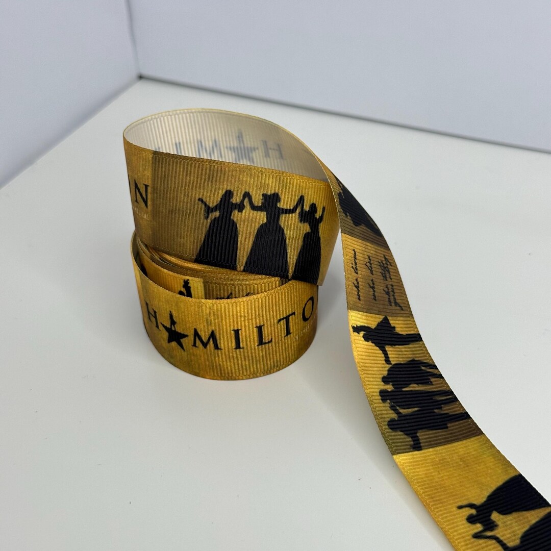 Hamilton Musical Broadway West End Theatre Character Grosgrain Craft ...