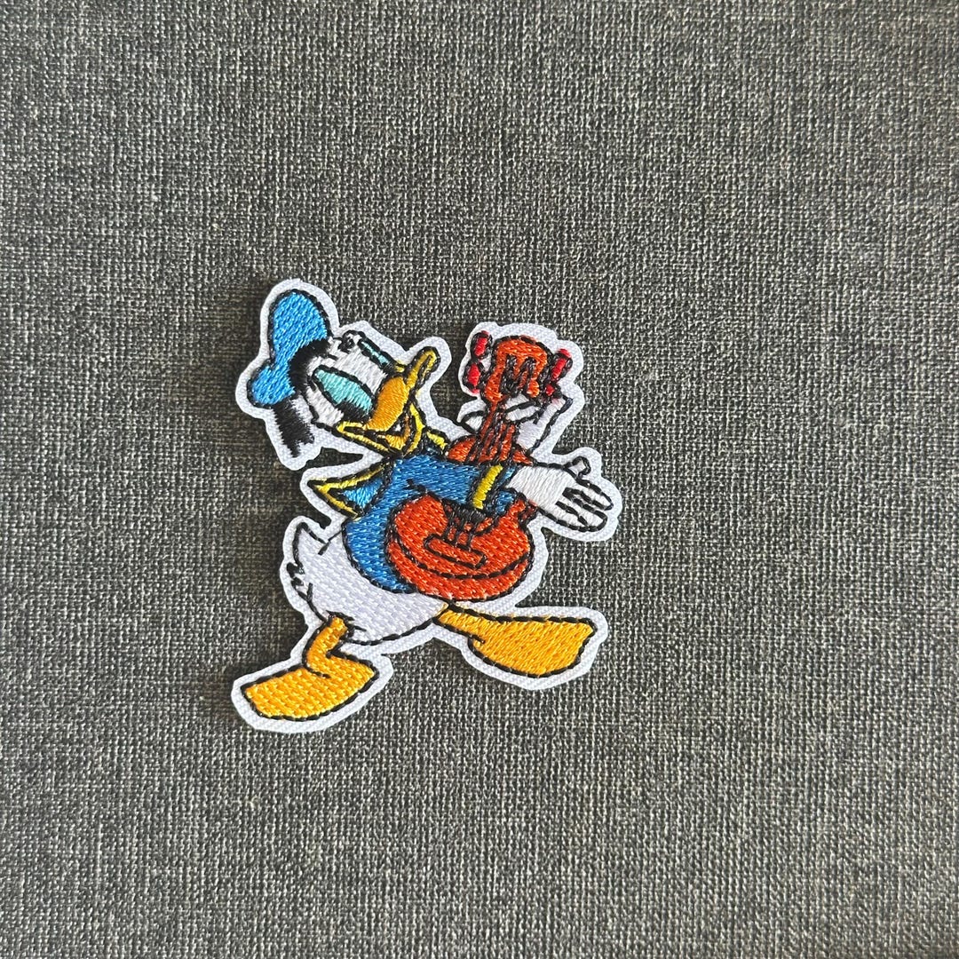 Donald Duck Character Embroidered Applique Patch Iron on Sew on ...