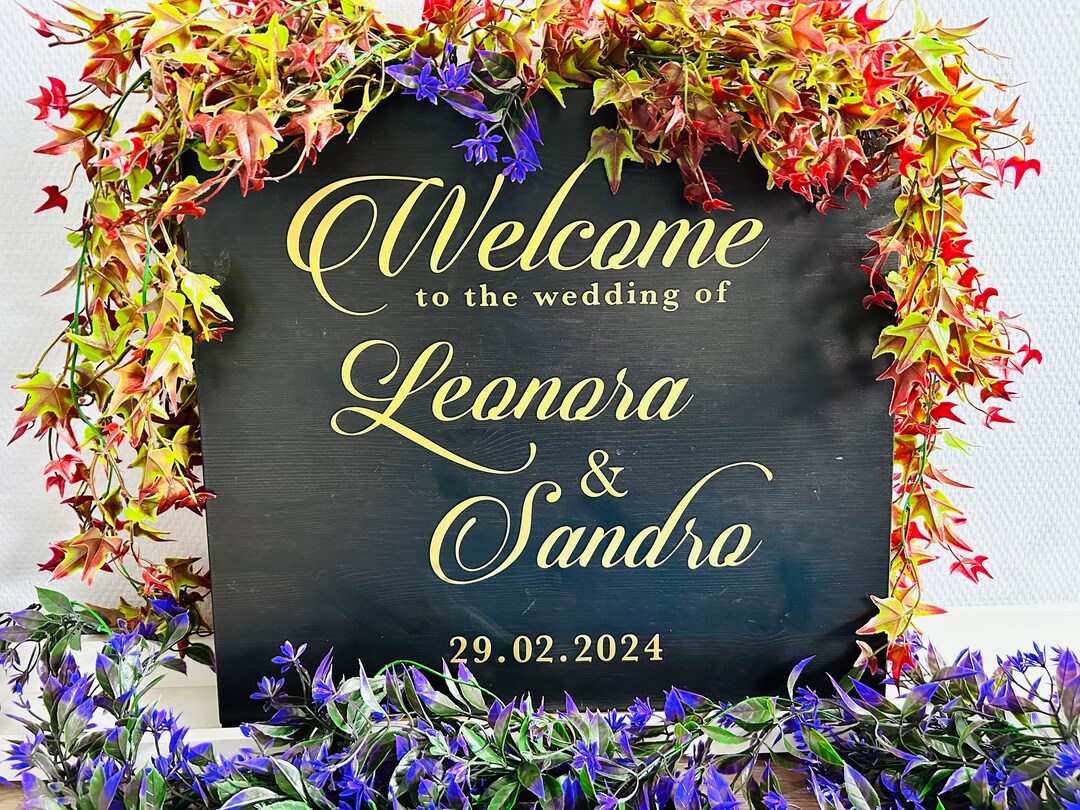 Welcome Wedding Sign Stickers Also With Bismillah Custom Made - Etsy
