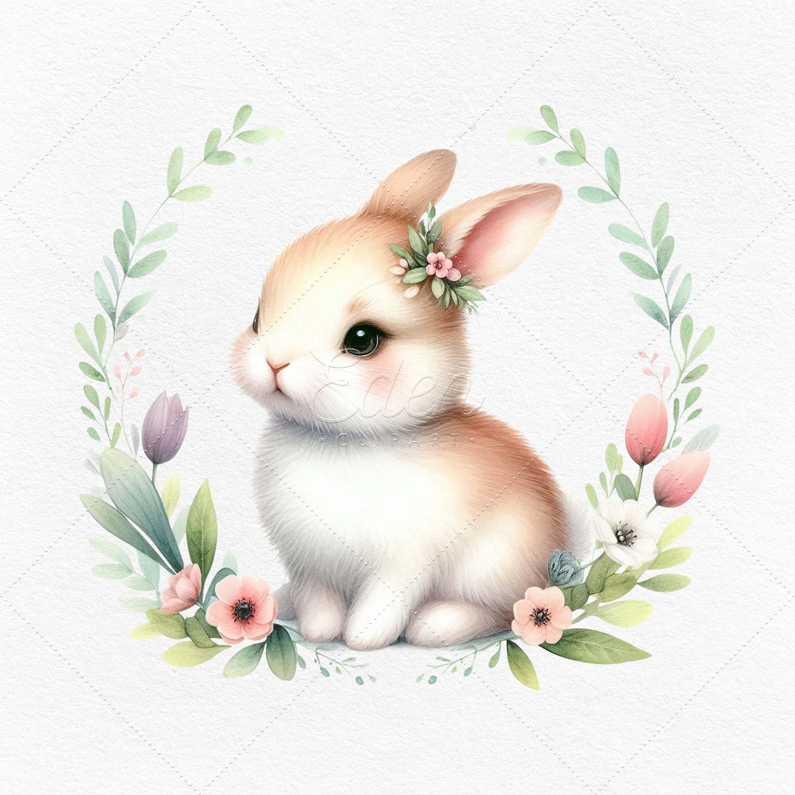 10 Easter Bunny Clipart • Bunny PNG Transparent Background • Cute Bunny ...