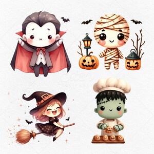 20 Cute Halloween Clipart Images • Funny Clip Art Files PNG / JPG ...