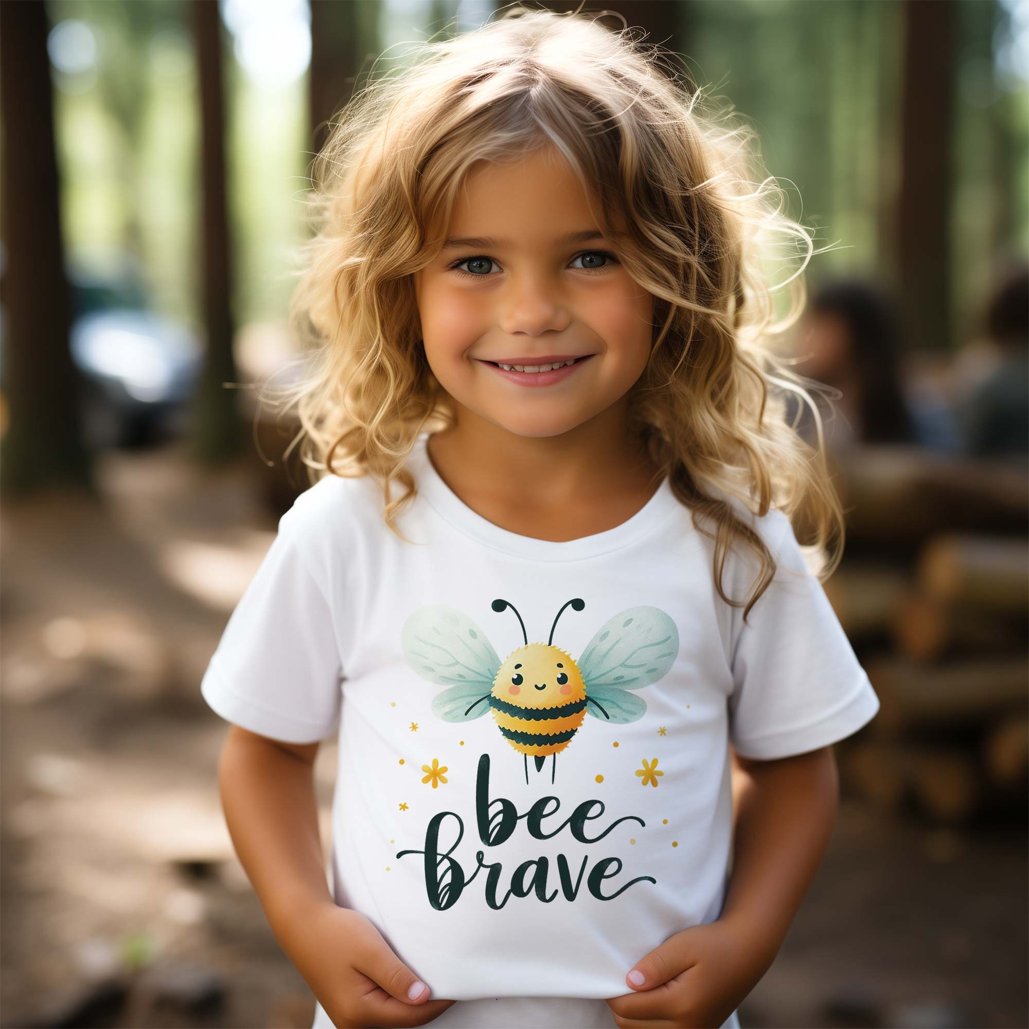 Bee Brave High Quality JPG and PNG Files Adorable Bee Clip Art Free ...