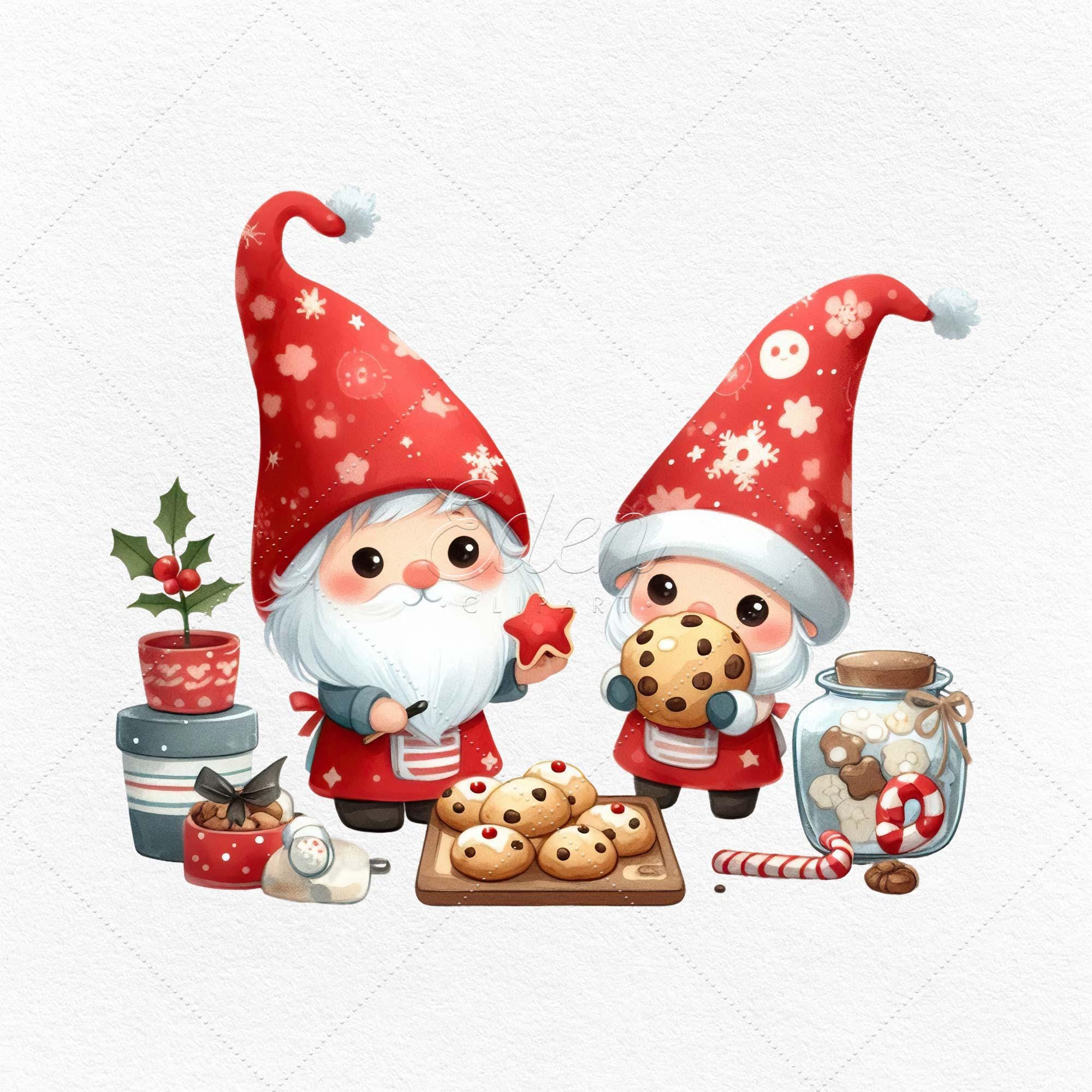 10 Weihnachts Wichtel Clipart • PNG / JPG Weihnachts Clipart ...