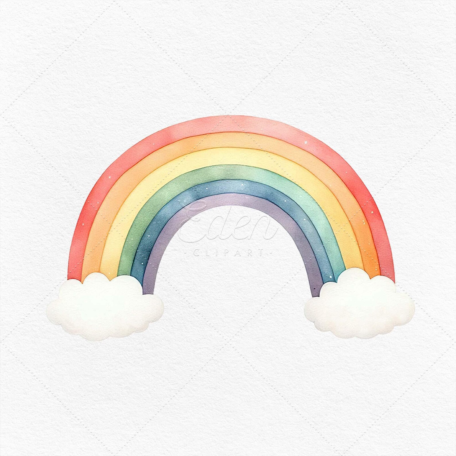 10 Watercolor Rainbow Clipart • Cute Rainbow PNG and JPG Images ...
