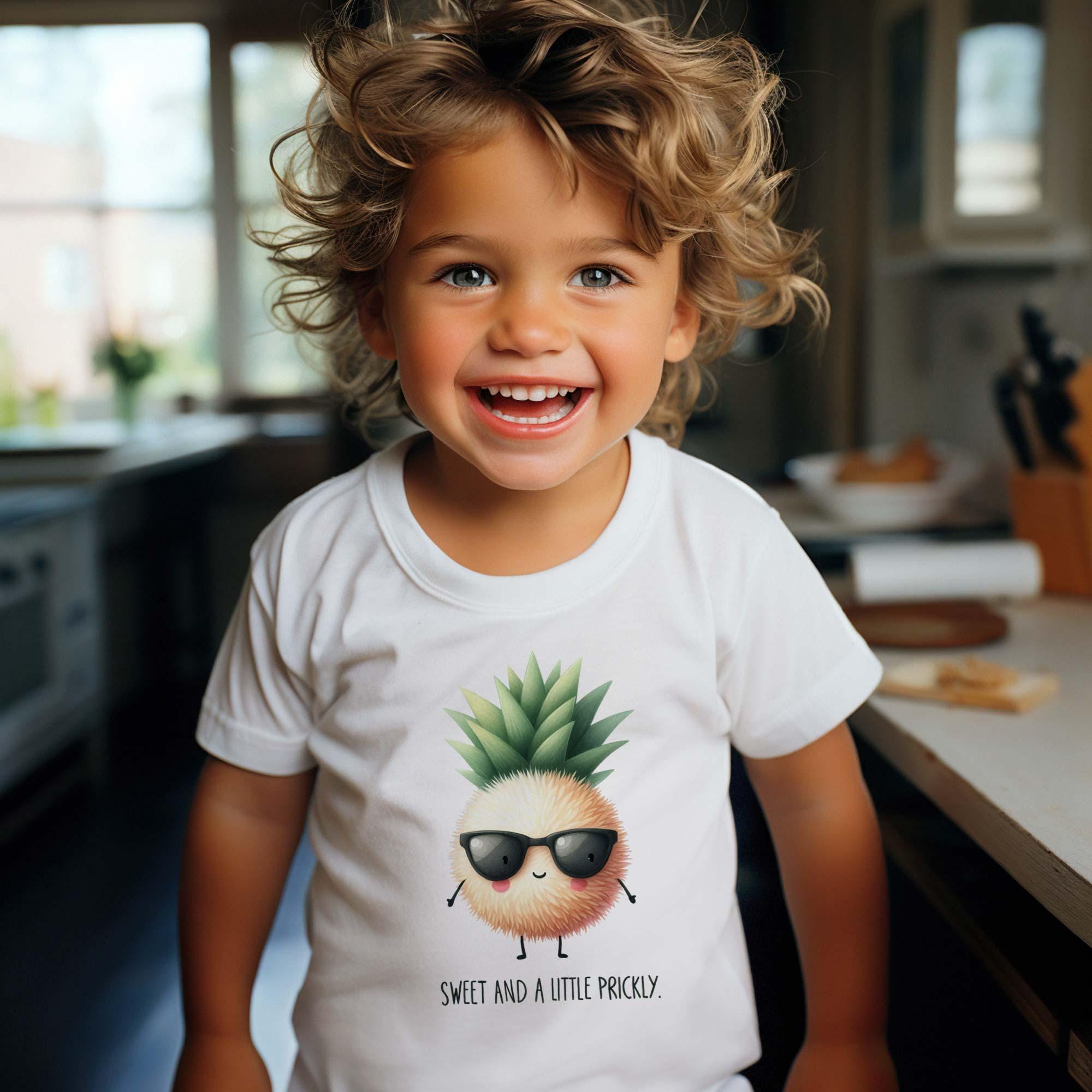 Cute Pineapple Clipart • Sweet and A Little Prickly • Quote PNG / JPG ...