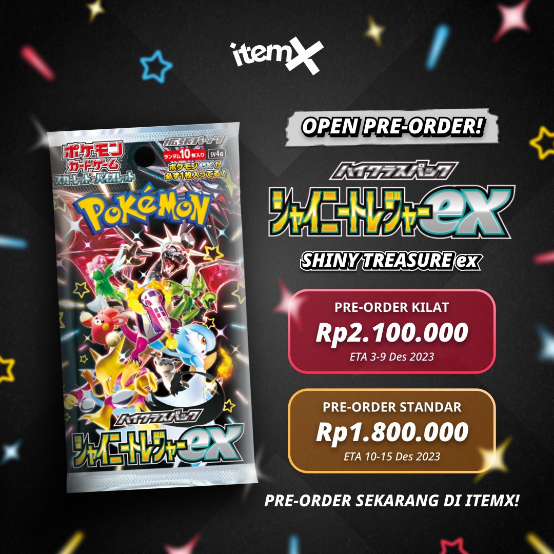 Pokemon TCG Shiny Treasure Ex Booster Box Japanese sealed Trading Card ...