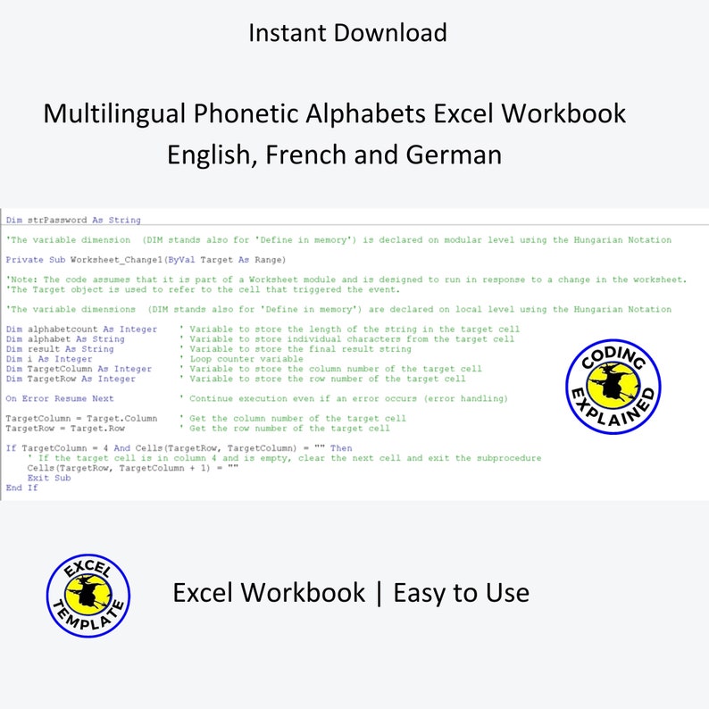 Multilingual Phonetic Alphabets Workbook - Etsy