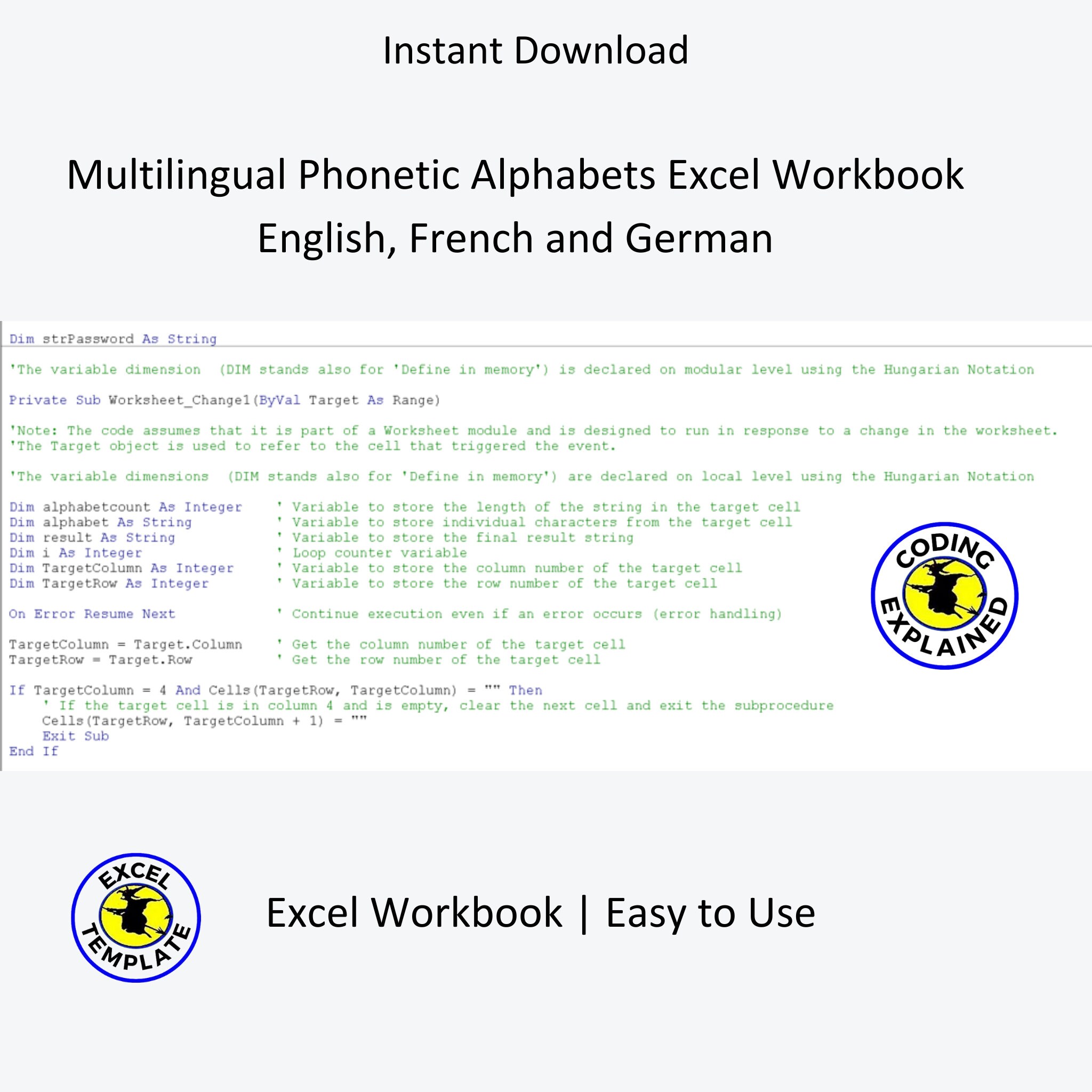 Multilingual Phonetic Alphabets Workbook - Etsy