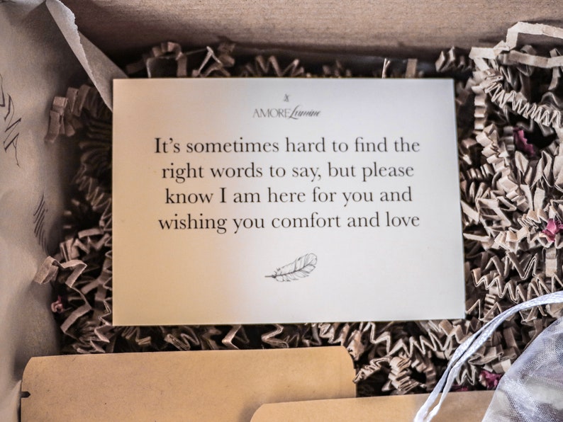 Sorry for Your Loss Box With Eternal Rose, Grief, Bereavement, Deepest ...