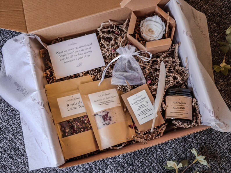 Sorry for Your Loss Box With Eternal Rose, Grief, Bereavement, Deepest ...