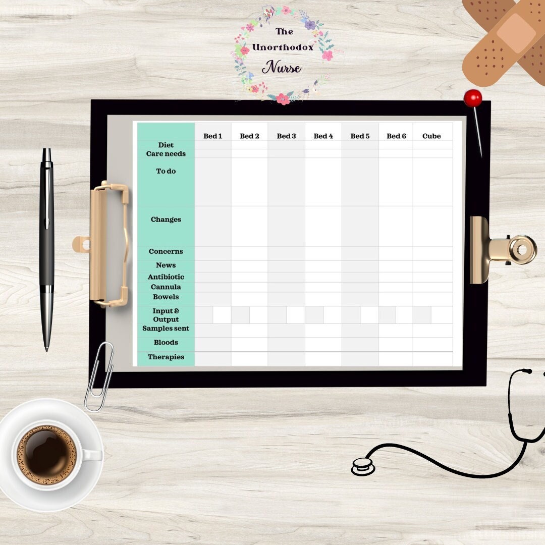 Nurse Handover - Etsy