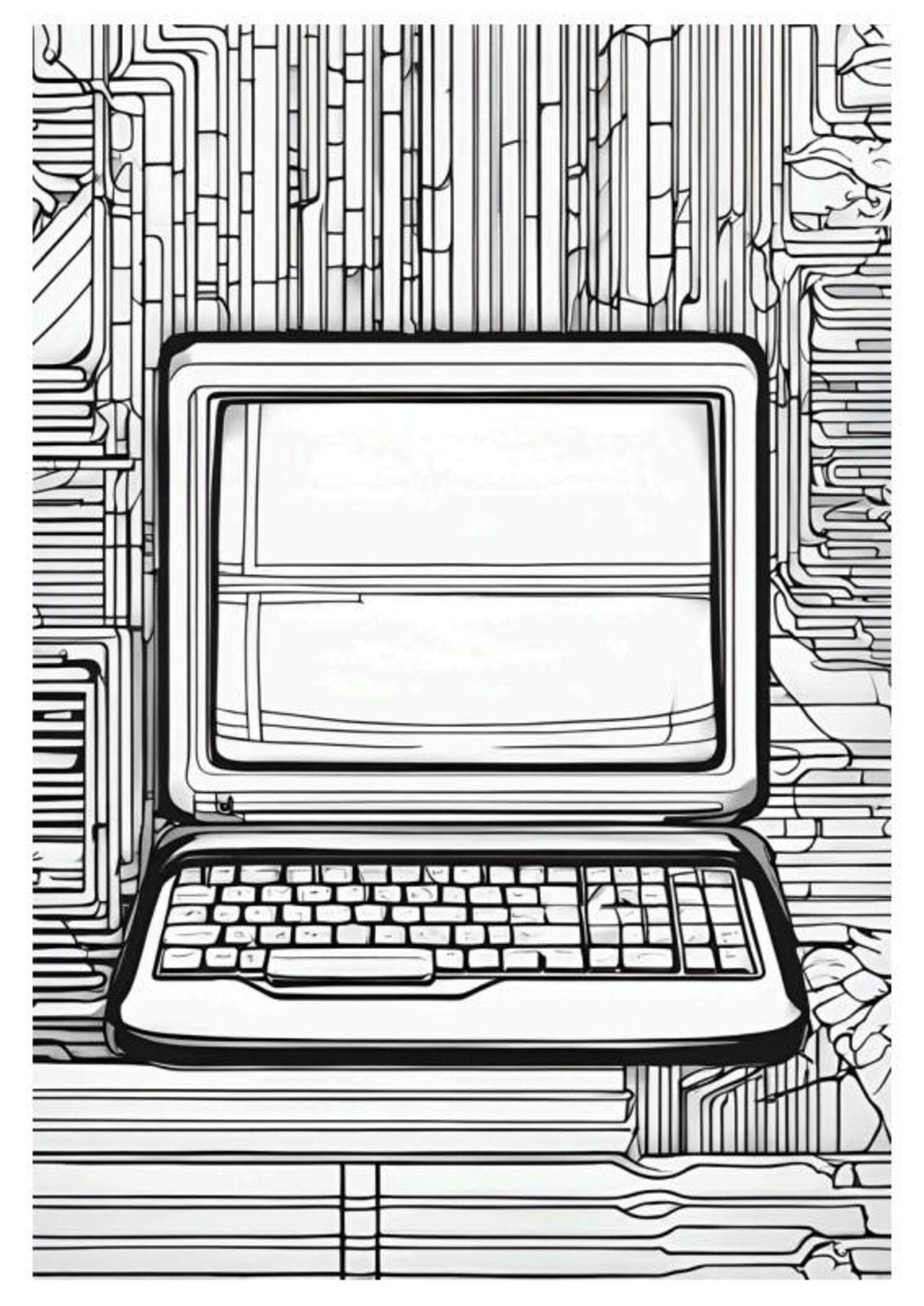 Coloring Pages - Technics #4 - Etsy