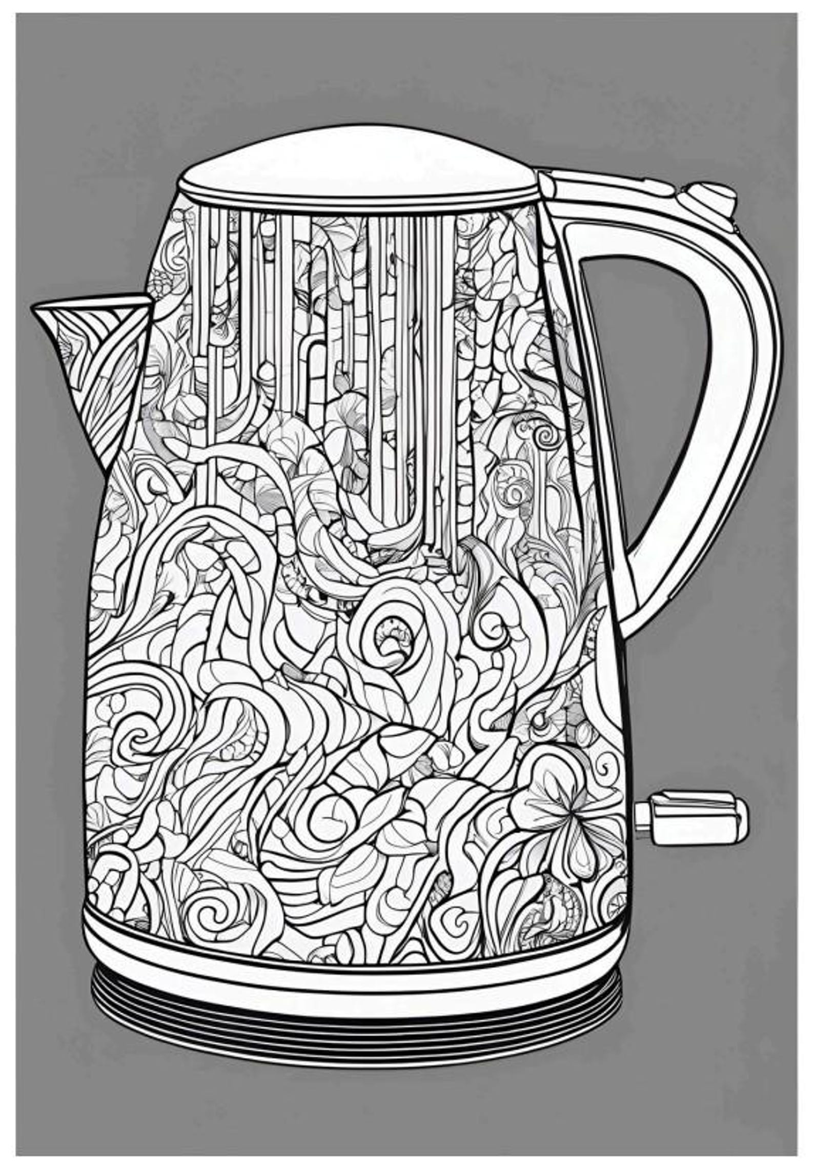 Coloring Pages - Technics #4 - Etsy