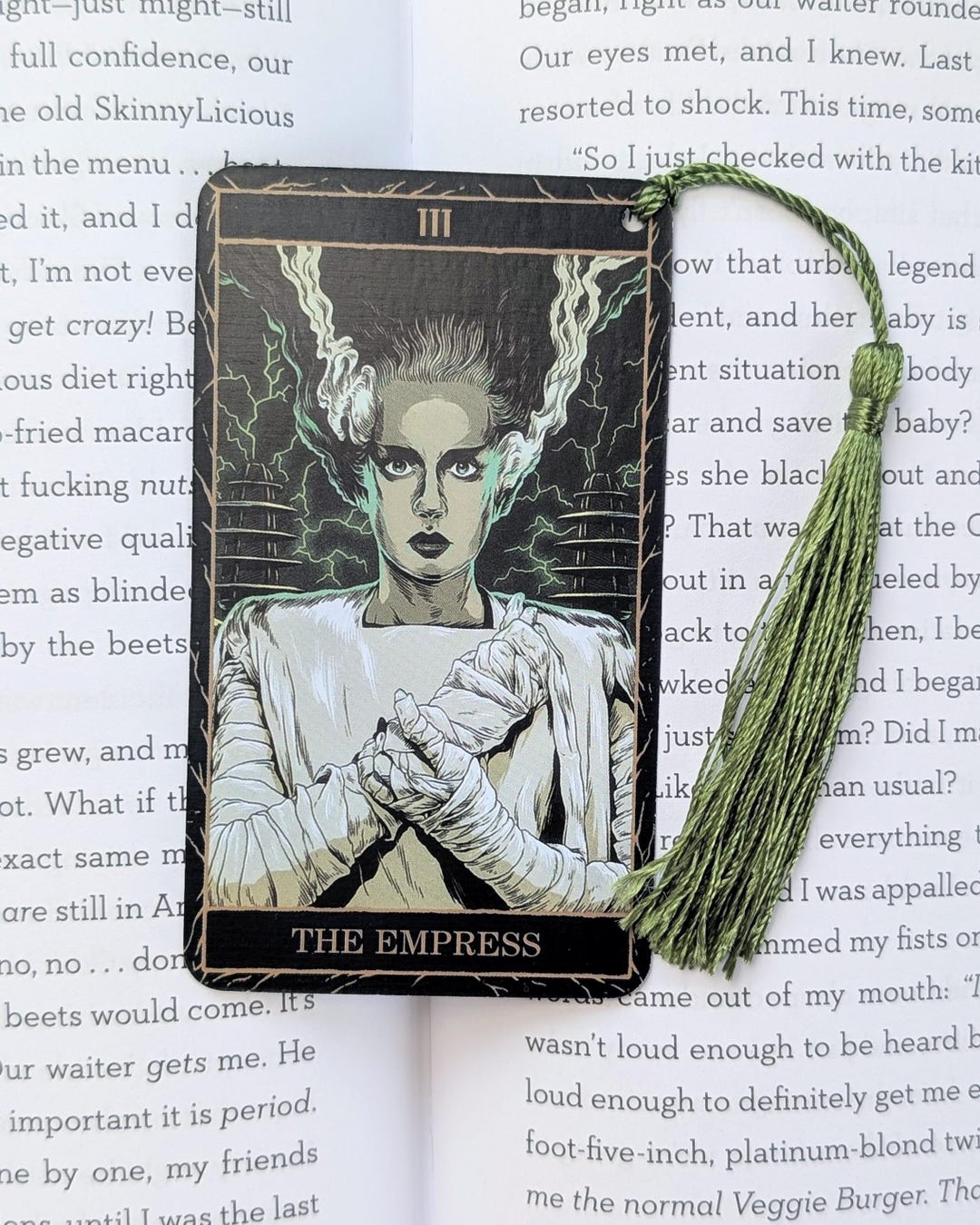 Spooky Tarot Mystery Bookmark Set - 3 Mystery Tarot Card - Halloween ...