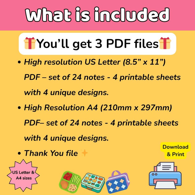 Animal Lunchbox Notes for Kids – Motivational Printable Cards (PDF) - Etsy