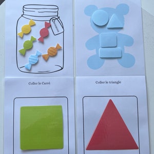 My Shapes and Colors Activity Booklet - PDF to Print and Laminate for ...