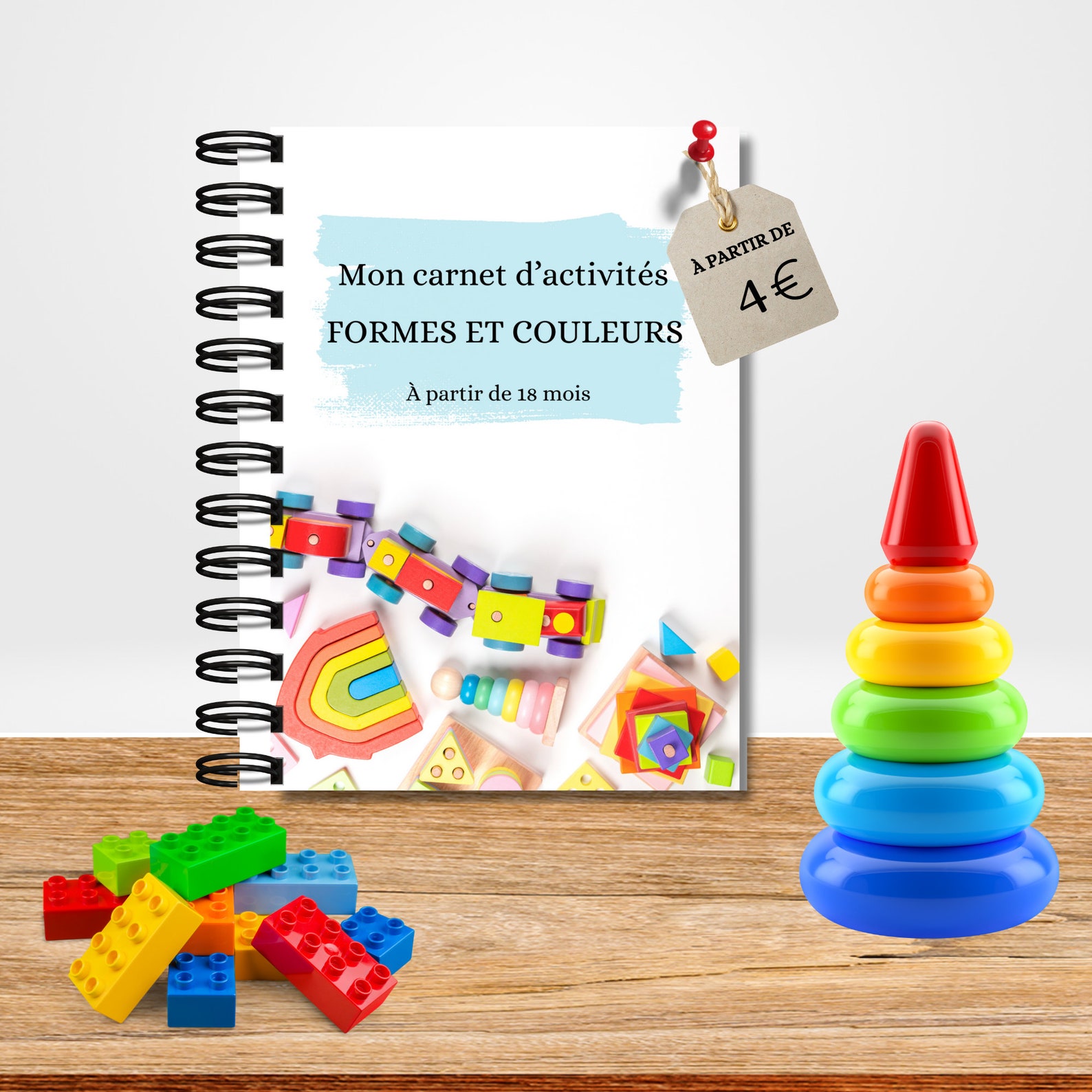 My Shapes and Colors Activity Booklet - PDF to Print and Laminate for ...