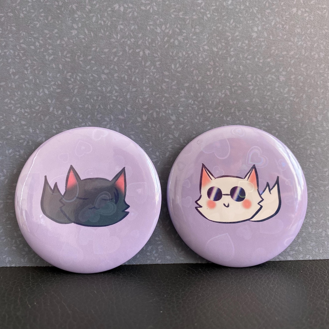 Geto and Gojo Button - Etsy