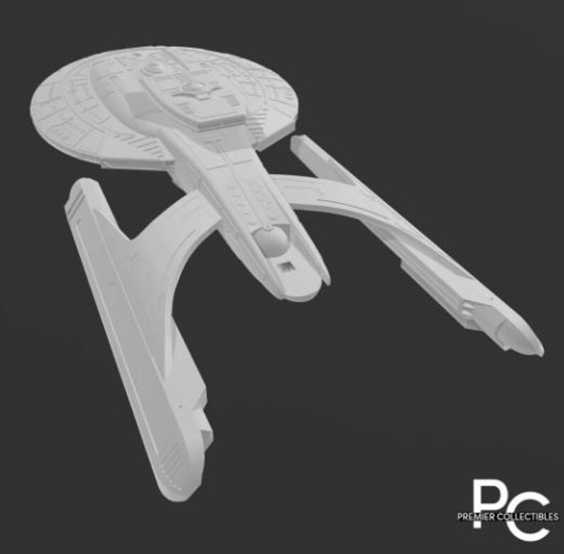 Star Trek USS Titan NCC-80102 Micro-model Kit Length: 30cm / 11.8 - Etsy